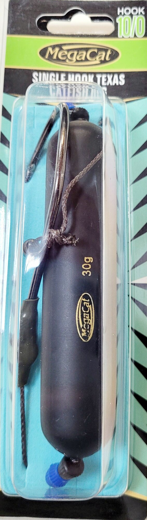 Монтаж для ловли сома, с поплавком 30 гр, крючок 10/0