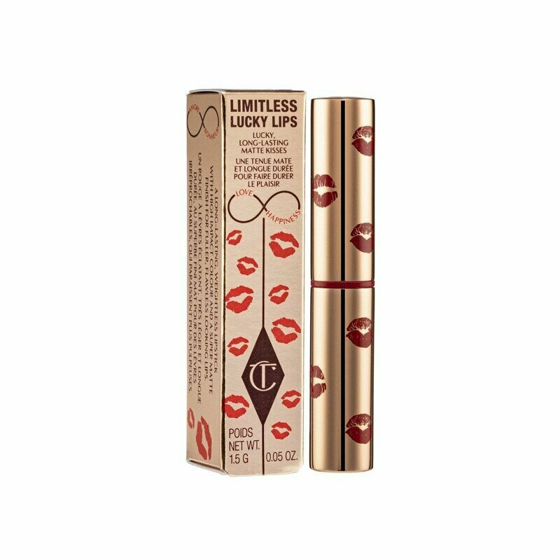 Помада Charlotte Tilbury "Limitless Lucky Lips", матовая, твердая, без парабенов