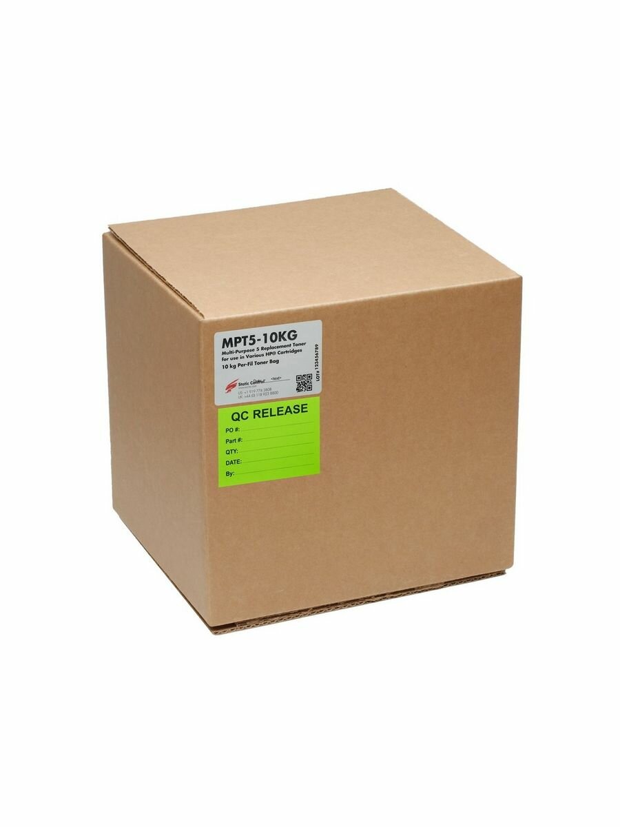 Тонер Static Control, для HP LJ1200, универсальный, для лазерной печати, 10кг