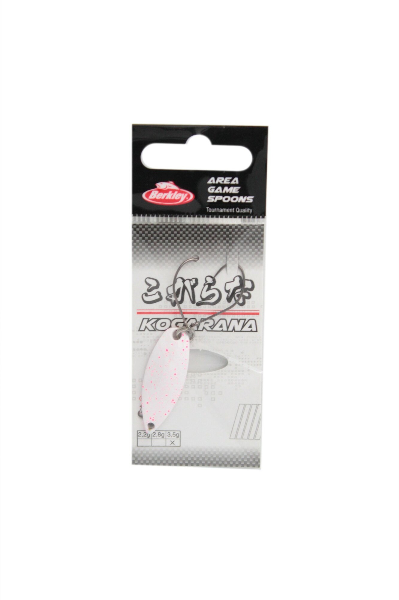 Berkley AGS Kogarana 3,5 г Splat White Body/Fuschia Splat блесна для рыбалки