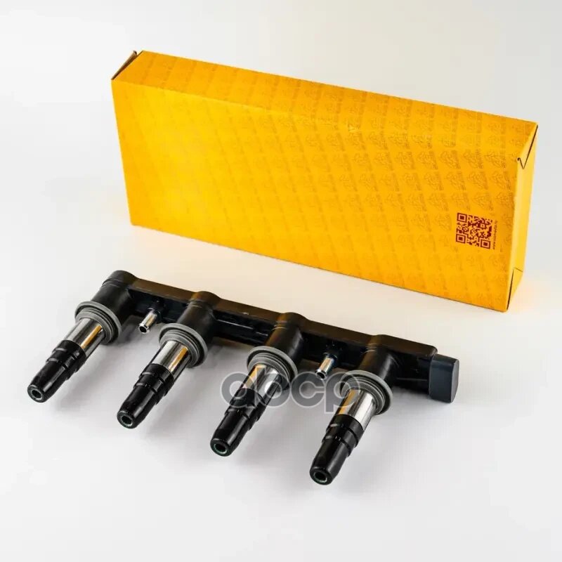 Катушка зажигания CHEVROLET Aveo 1.4 06-> / Cruze 1.6/1.8 09-> / Kalos 1.4 05-> / Lacetti 1.4/1.6 05-> / Nubira 1.4/1.6 05-> .