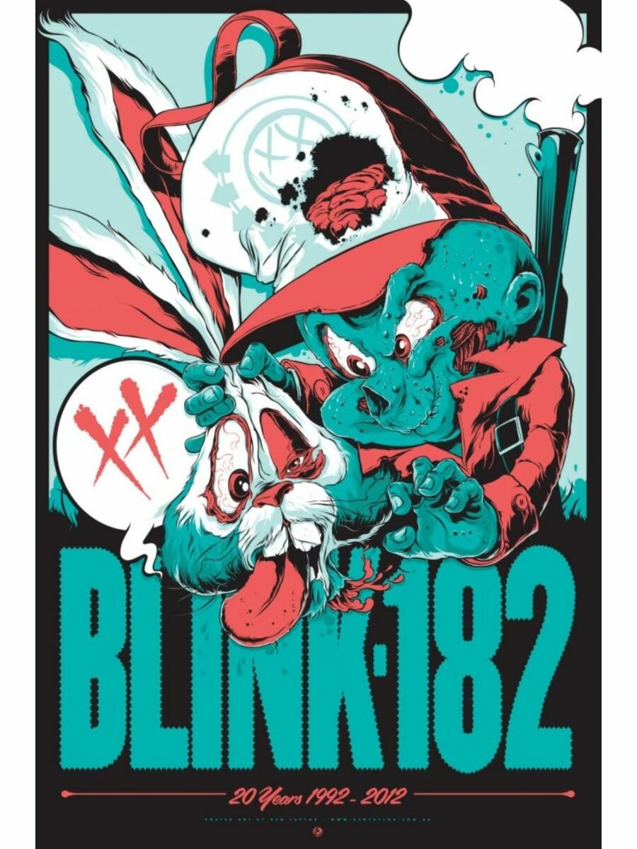 Постер "Blink-182. Art"