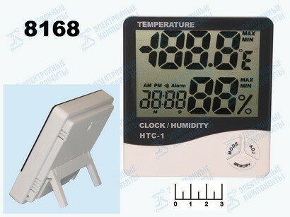 Термометр-гигрометр электронный HTC-1
