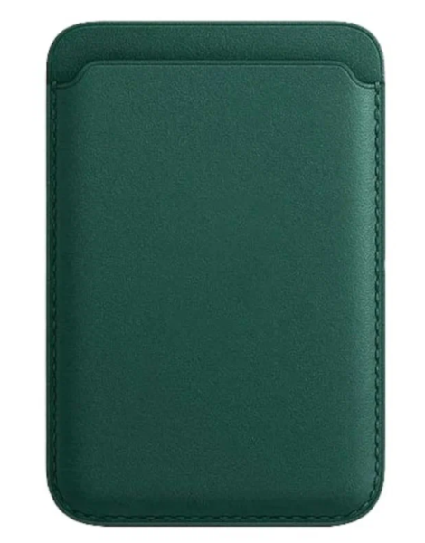 Чехол картхолдер VLP MagSafe Wallet Dark Green (Тёмно-зелёный)