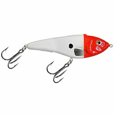 Воблер для рыбалки AQUA ретро Sinking 105mm, вес - 22,0g, цвет 016 (red head), 1 штука