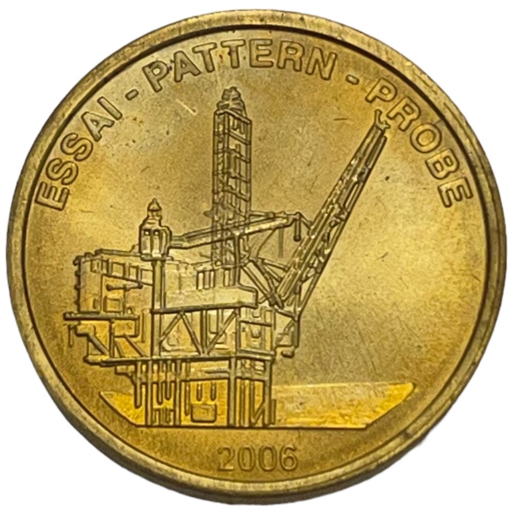 Дания 20 евроцентов (Xeros Ceros) 2006 г. (Проба)