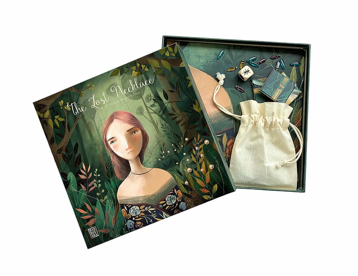 Marbushka. Настольная игра "The lost necklace" (Потерянное ожерелье)