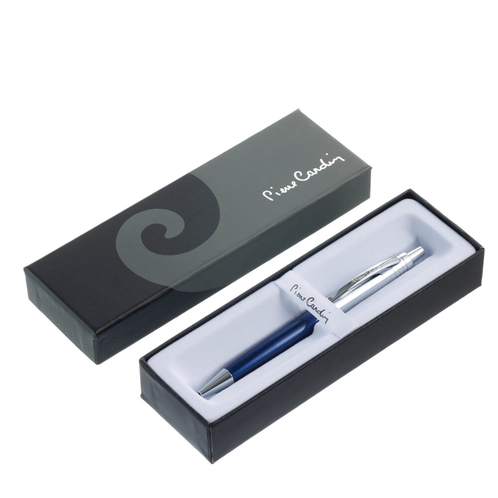 Ручка шариковая Pierre Cardin EASY, цвет - синий. Подарочная упаковка