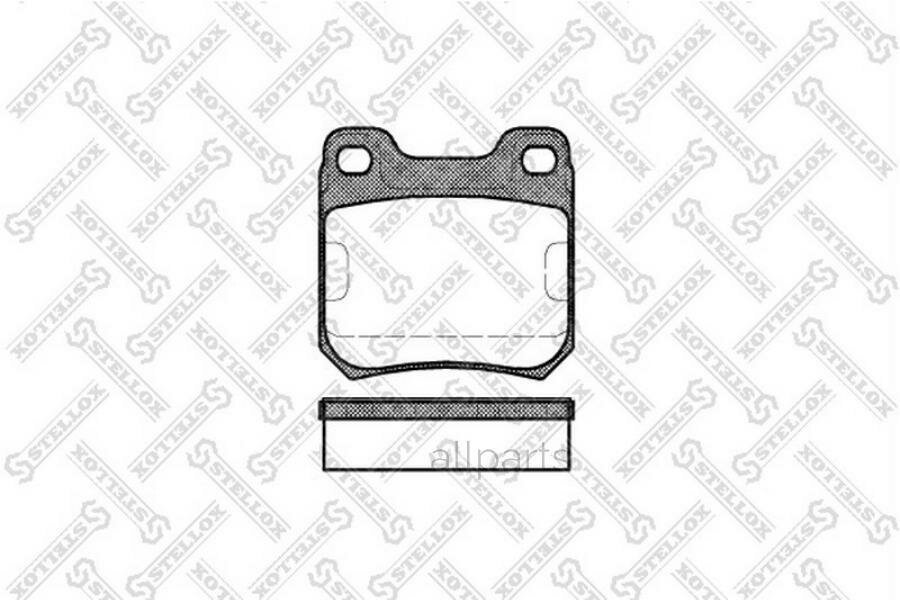 STELLOX 250040SX 239 40=FDB973 ! колодки дисковые з.\ Opel Omega/Caravan 2.0-3.6/2.3D-2.5TD 94>