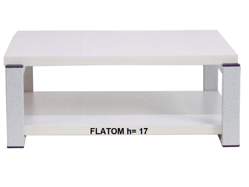 Кронштейн-полка "FLATOM" 17 см, серый металл, полка сосна
