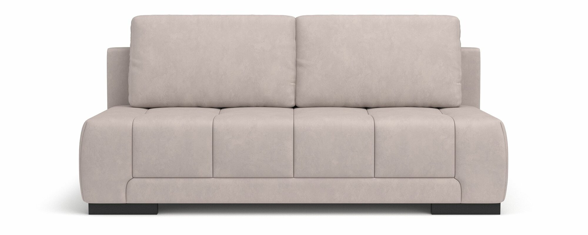 Диван-кровать раскладной PUSHE Льюис СП, велюр, бежевый Formula 102