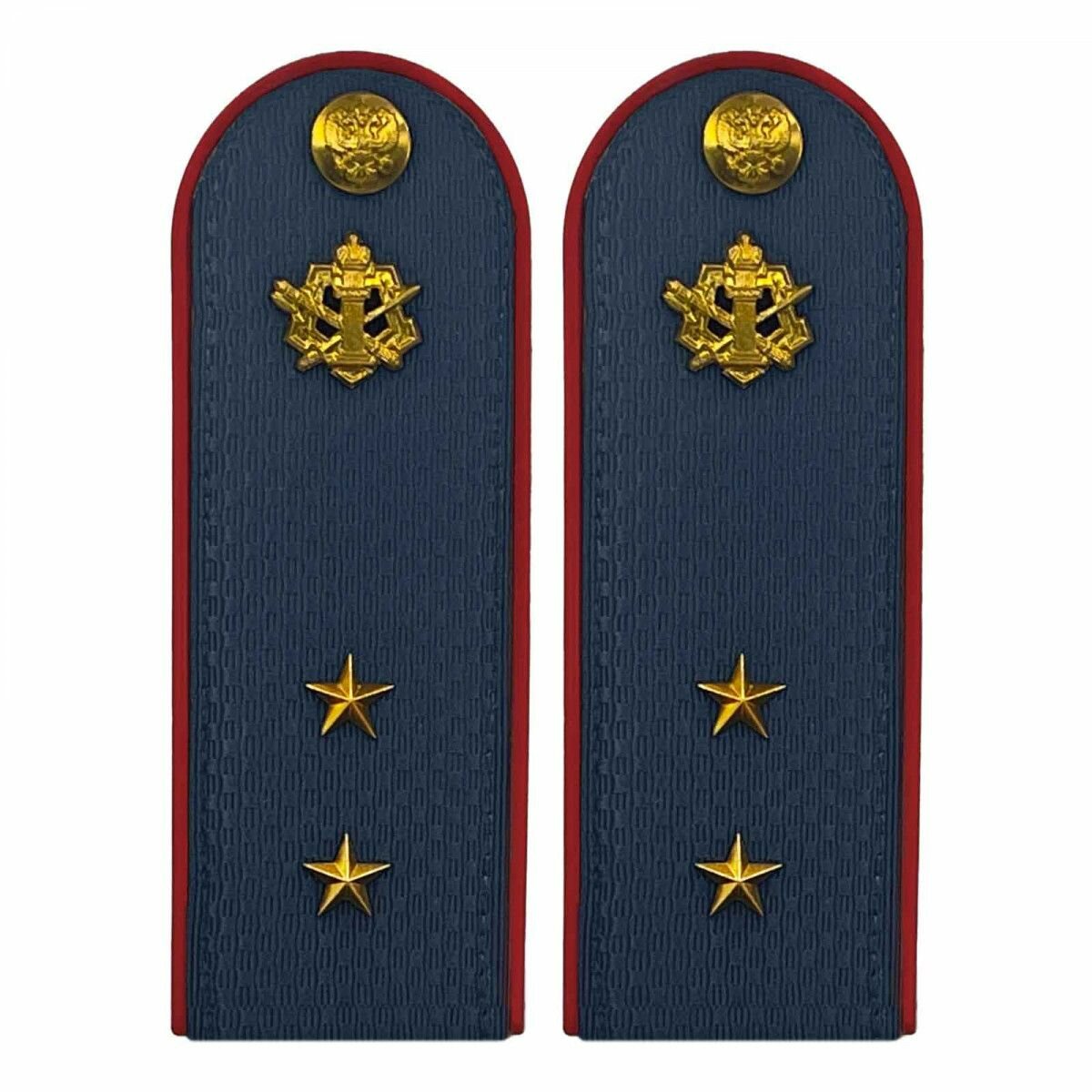 Петлица выш ОС на мужскую парадную форму китель (золотая нить) Термоклеевая основа