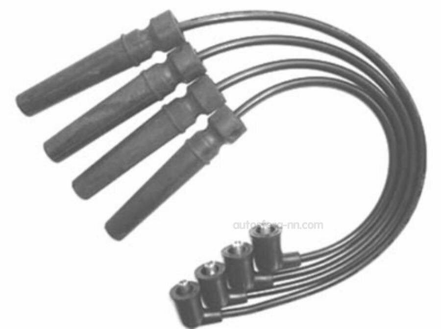 ALD A06017 Комплект проводов (черный силикон), Chevrolet Lacetti 1.4/1.6 (DOHC) 05>