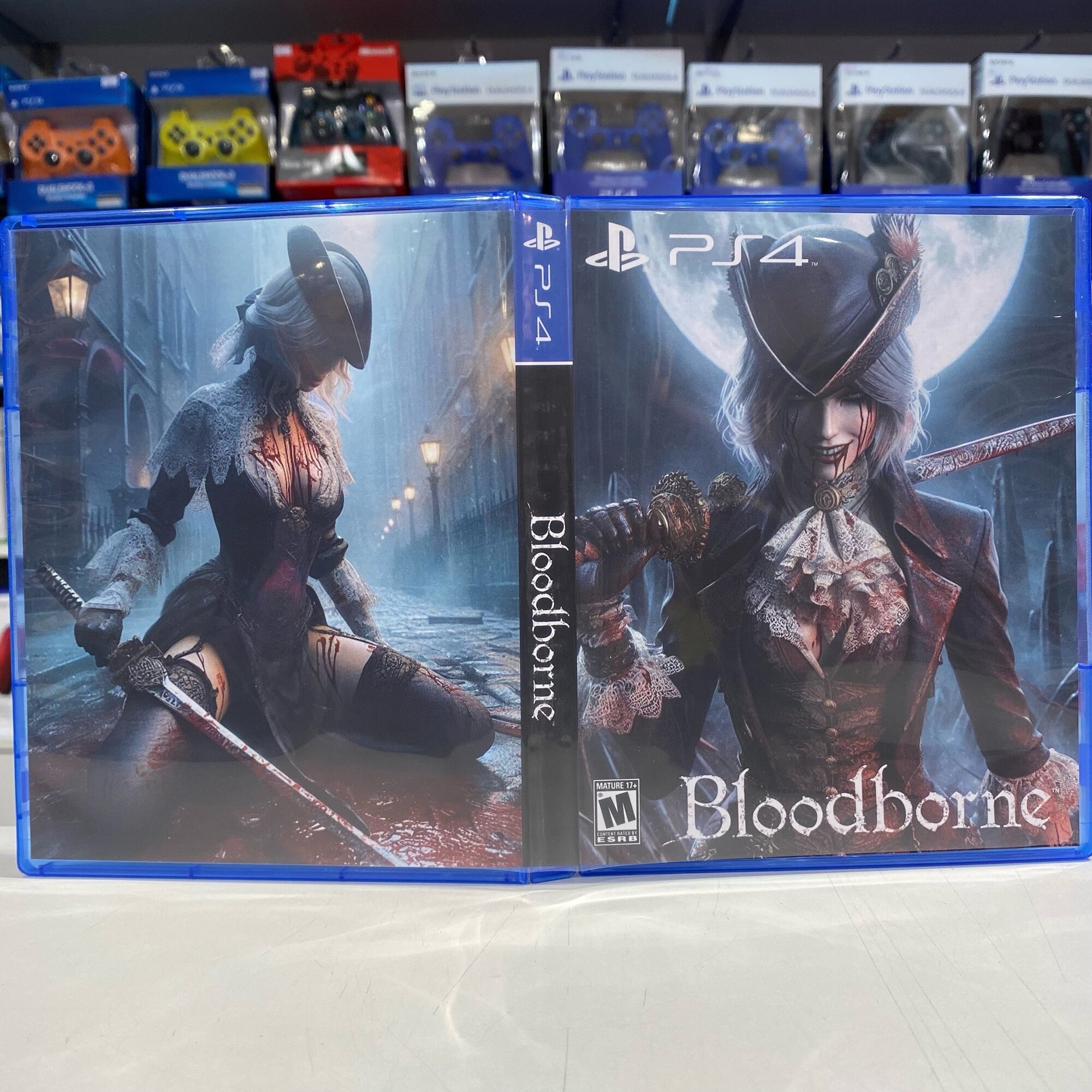 Эксклюзивная обложка PS4 для Bloodborne №8
