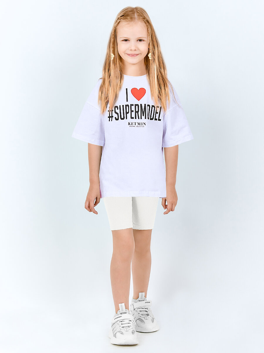 Велосипедки трикотажные FITNESS лапша в рубчик