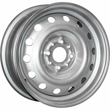 Колесный штампованный диск Trebl 53B35B R14x5.5 4x98 ET35 CB58.6 Silver (16 отв.)