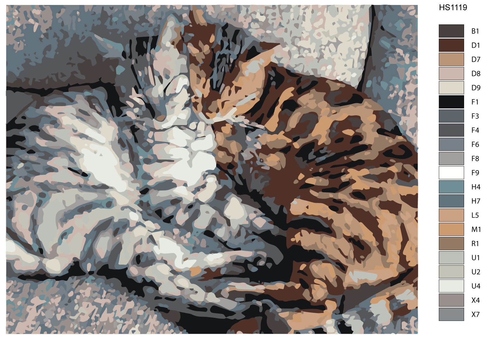 Картина по номерам "Бенгальские коты" HS1119 40x50