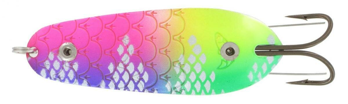 Блесна KUUSAMO RASANEN 70/10 (незацепляйка) цвет Pink/LI/FYe/GR-S