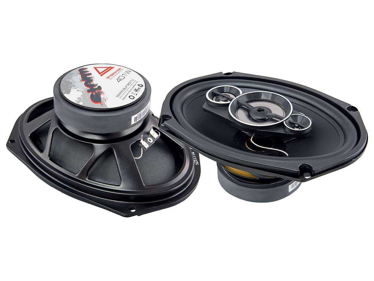 Акустическая система AURA STORM-694, коаксиальная, 4-х полосная