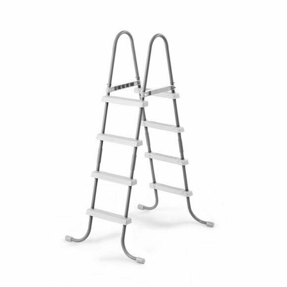 Лестница для бассейнов INTEX 28066 до 122 см, 4 ступеньки, без площадки