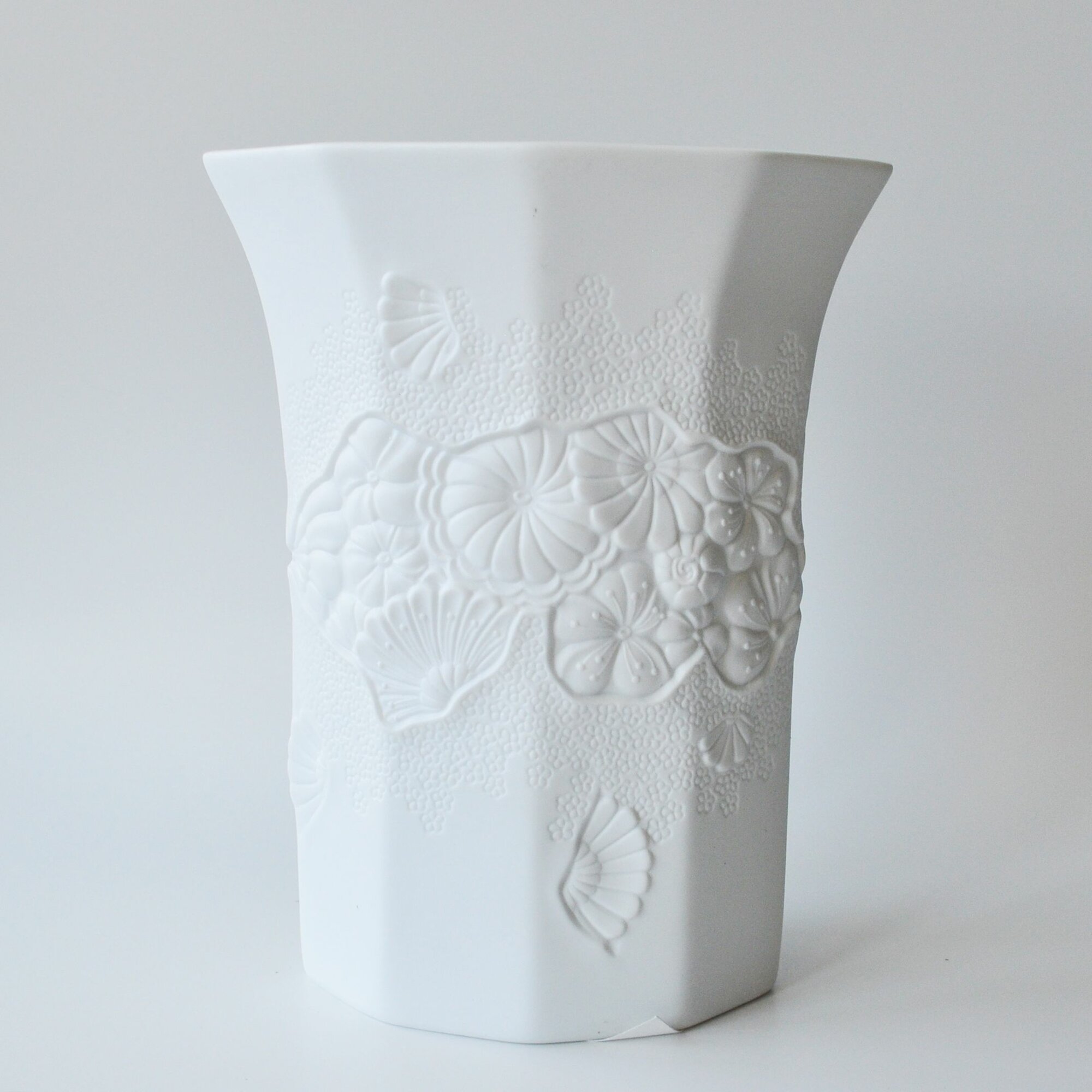 Винтажная ваза "Морская". Фафрор. KAISER, Германия, 1970-е годы.