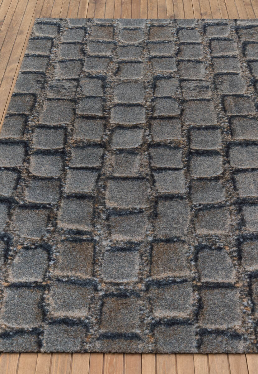 Коврик придверный 50*80 см Empire Square Stones