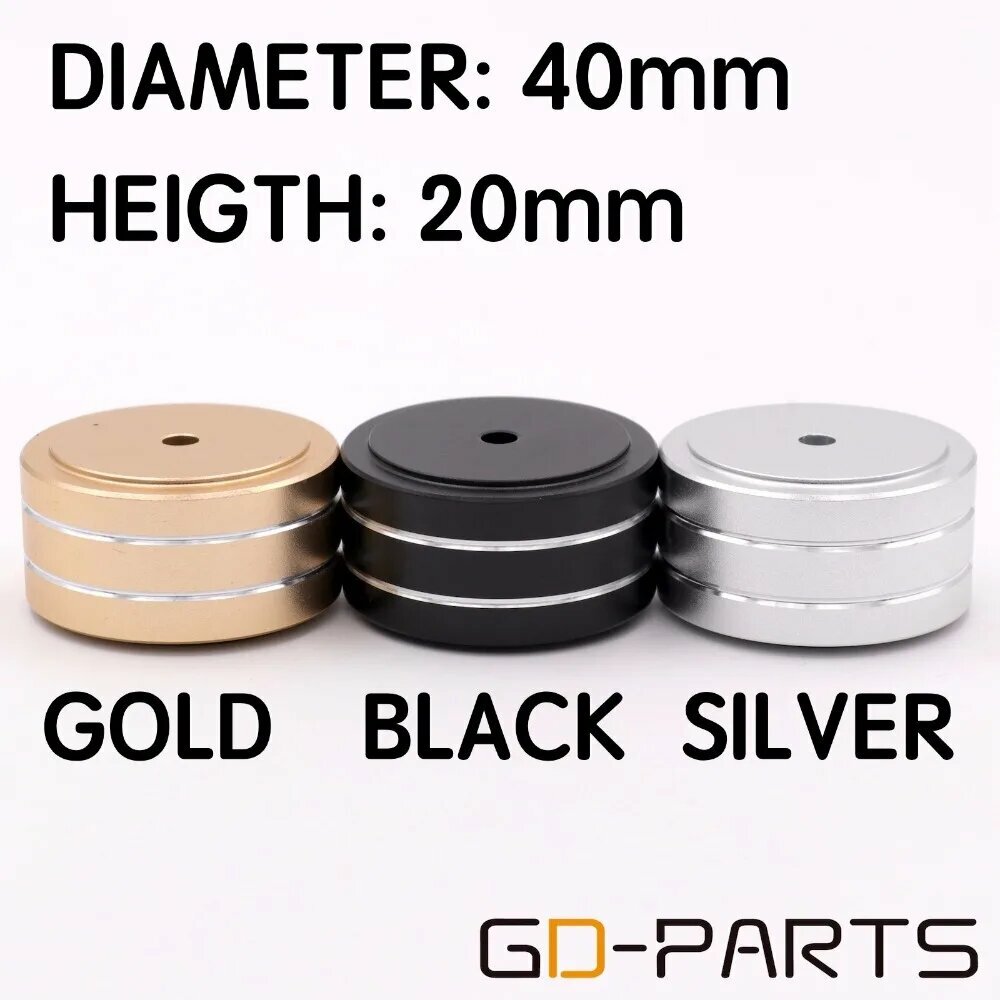 Алюминиевые ножки для звуковых усилителей 40 мм * 20 мм