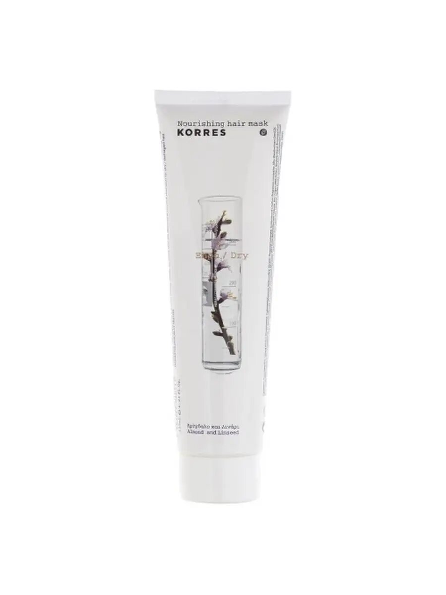 Маска для волос с миндалём и семенами льна