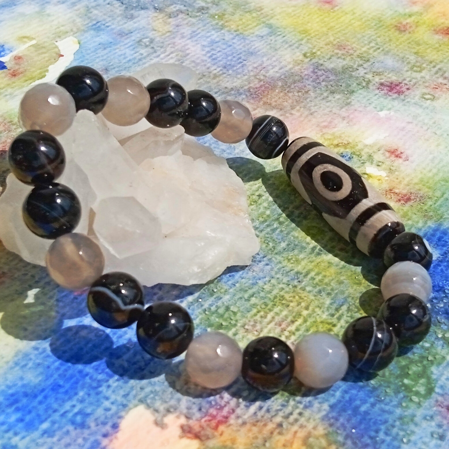 Чётки, агат