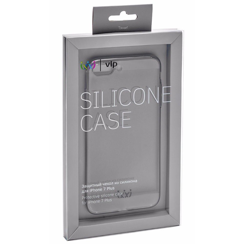 Чехол-накладка Vlp Silicone Case для iPhone 7 Plus, серый