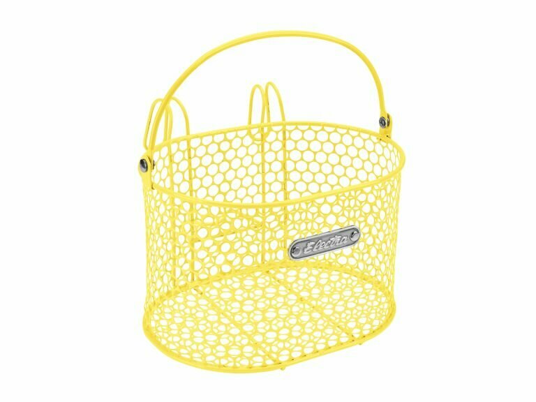 Корзина для велосипеда Electra Honeycomb Small Hook-Mounted Handlebar Basket Yellow