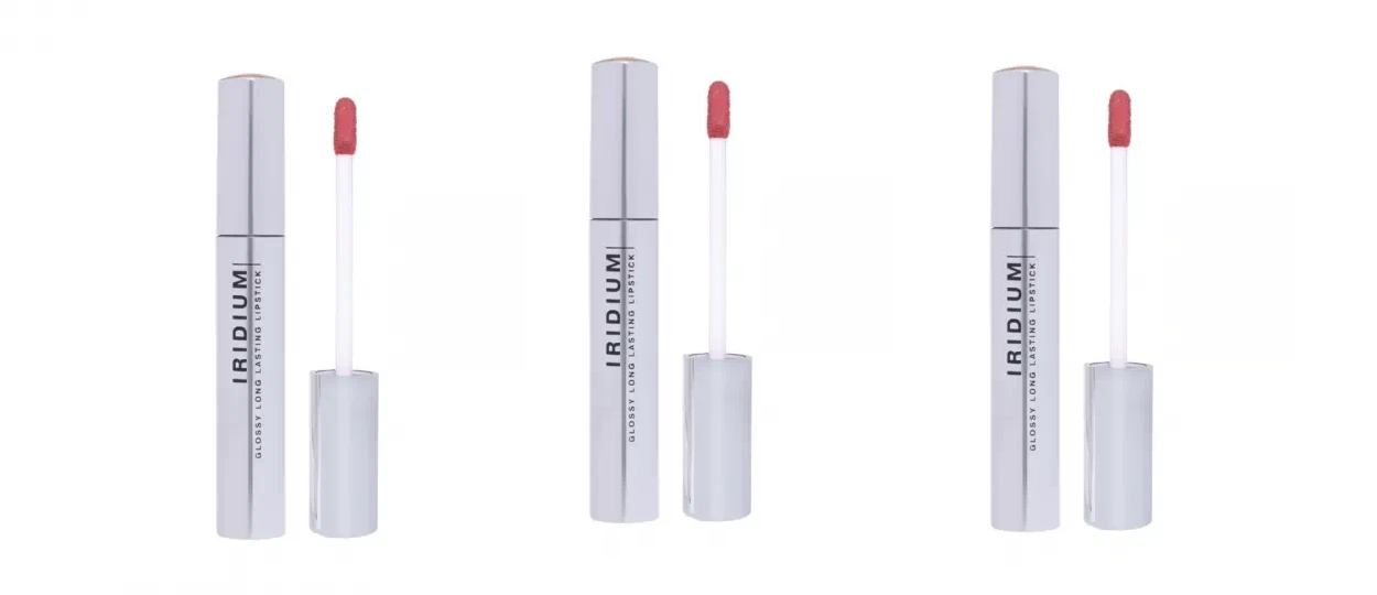 Помада для губ глянцевая стойкая Influence Beauty Iridium Long Lasting Lipstick т.05 4 мл 3 шт