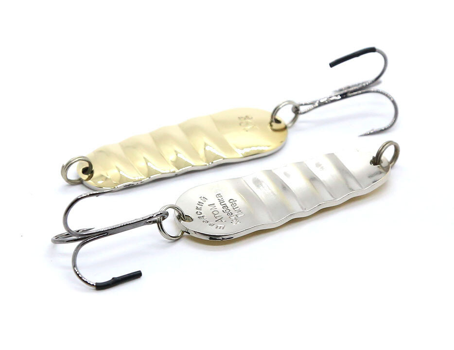 Блесна Колебалка питер Шведский Атом 19 гр (латунь, покрытие никель)