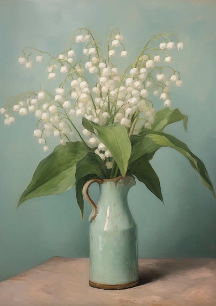 Постер интерьерный DARI DARI «Ландыши», А3