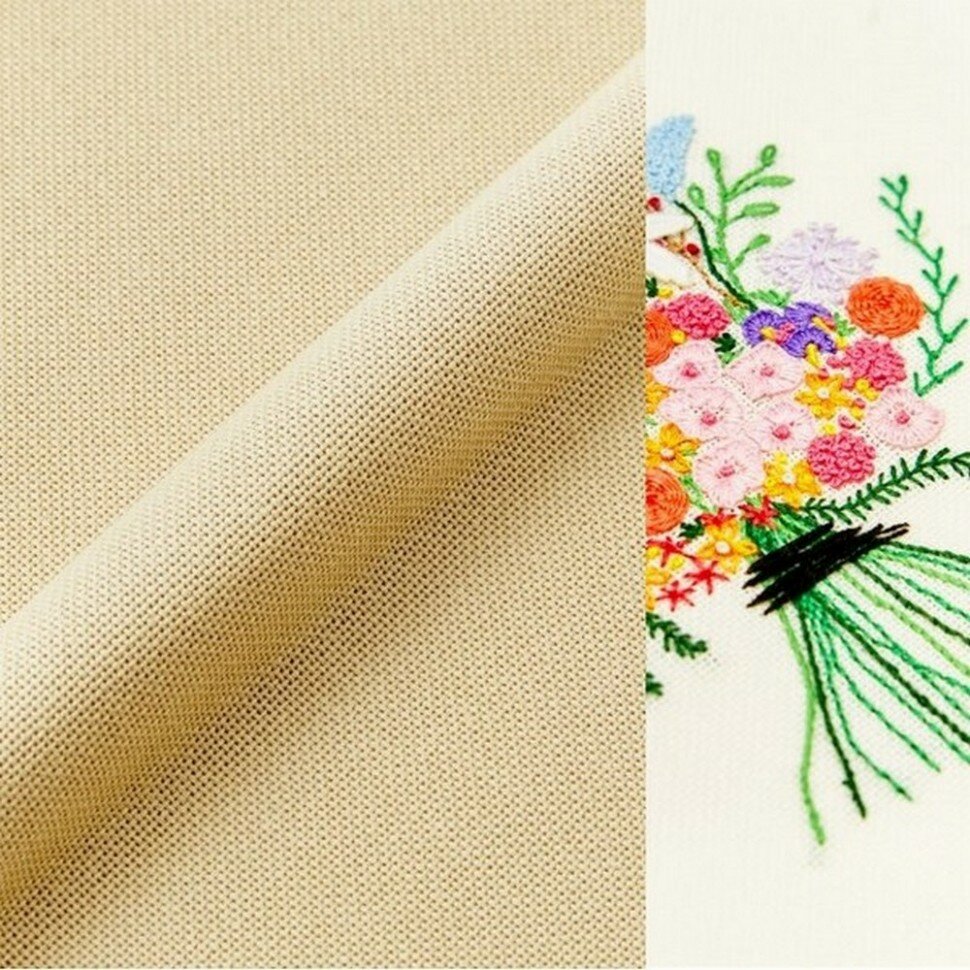 Канва для вышивания DMC MO243BX-3033 Evenweave 28ct - в упаковке, 38.1 x 45.7 см