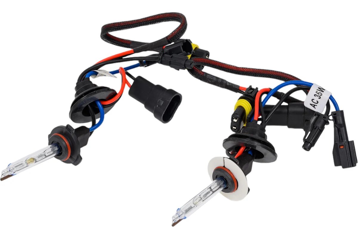 MYX HID HB3 ксеноновые лампы 12V 35W 6000K AC KET 2 2 шт 03B360AC в упаковке