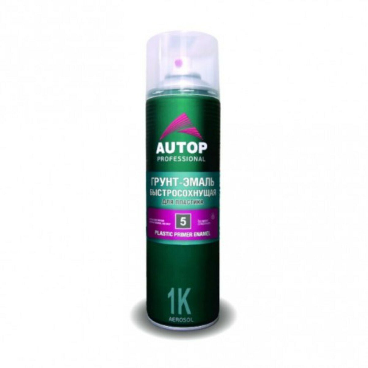 Грунт для пластика AUTOP №5 Plastic Primer Черный 650мл