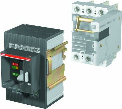 Фиксированная часть выкатного исполнения T5 630 W FP 4p EF (максимально допустимый ток 570А) ABB 1SDA054771R1