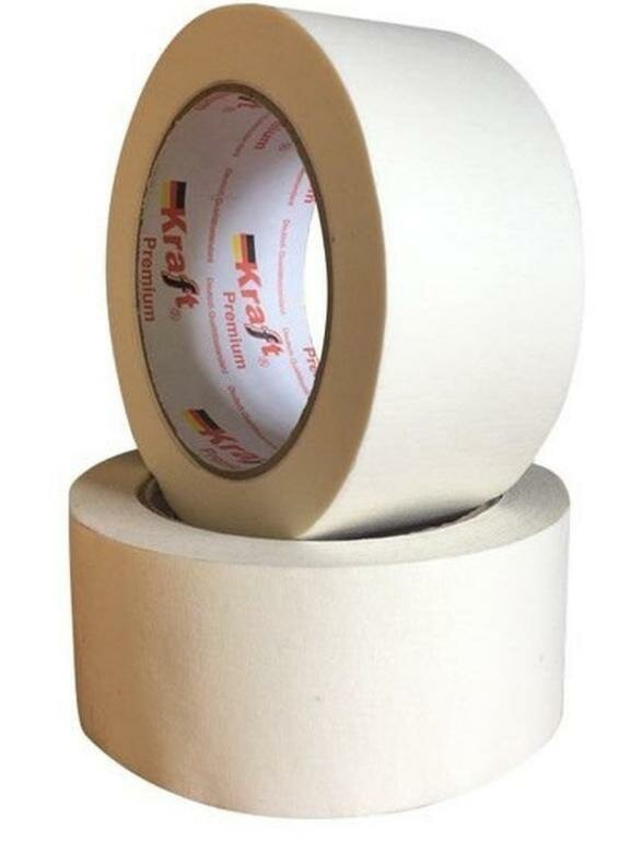 Малярная клейкая лента / Скотч малярный 48x70 мм, 6 шт