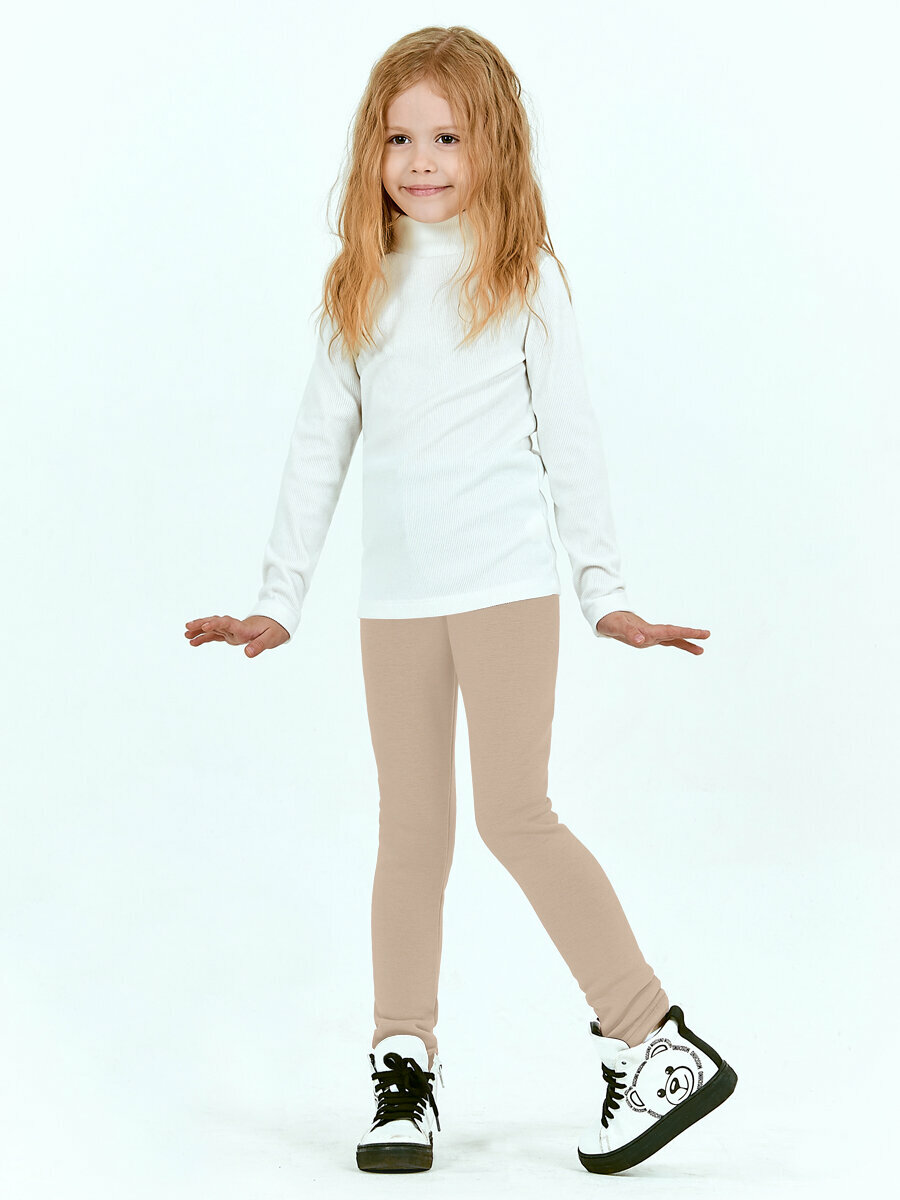 Легинсы на меху детские теплые
