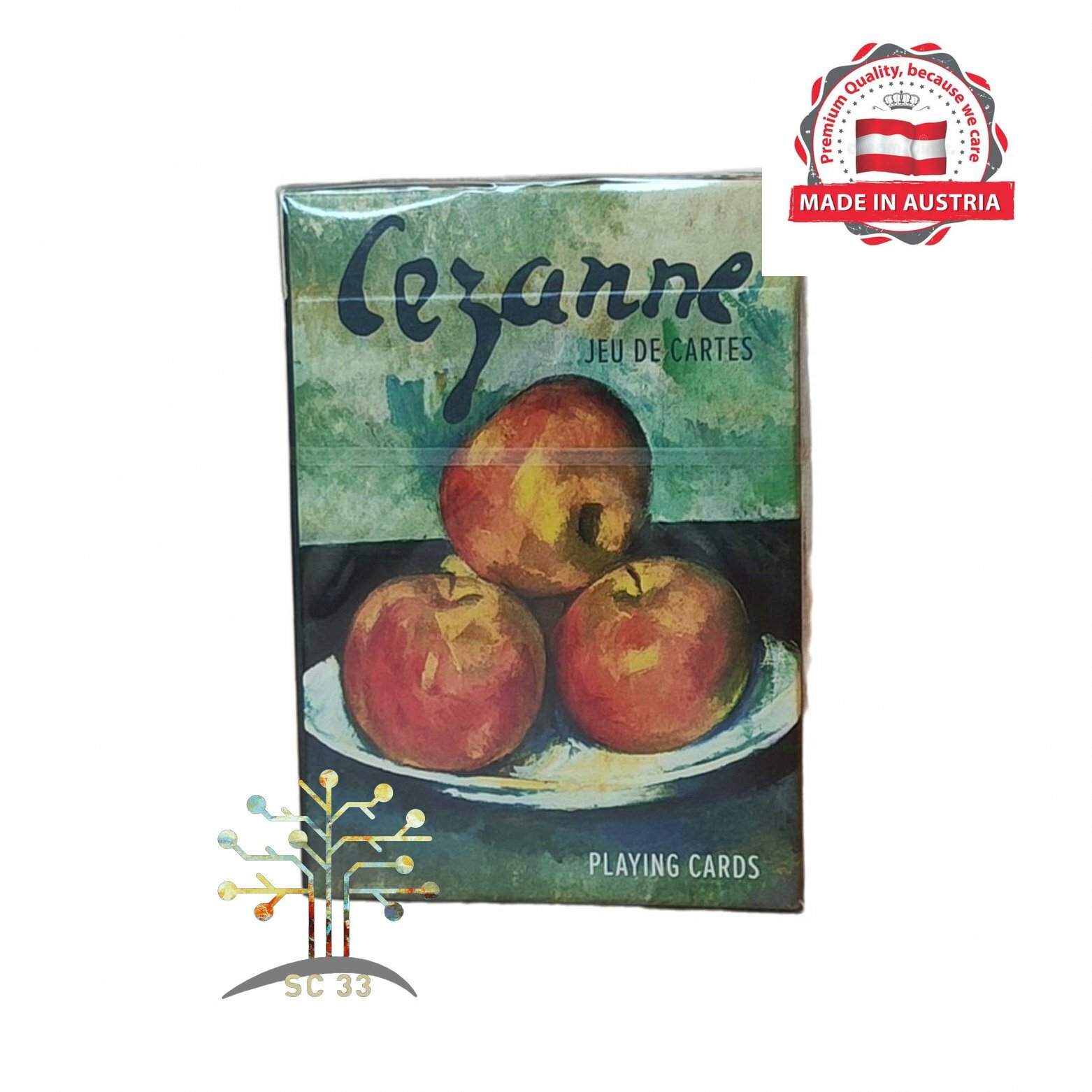 Карты игральные коллекционные Piatnik "Сезанн" 55 листов