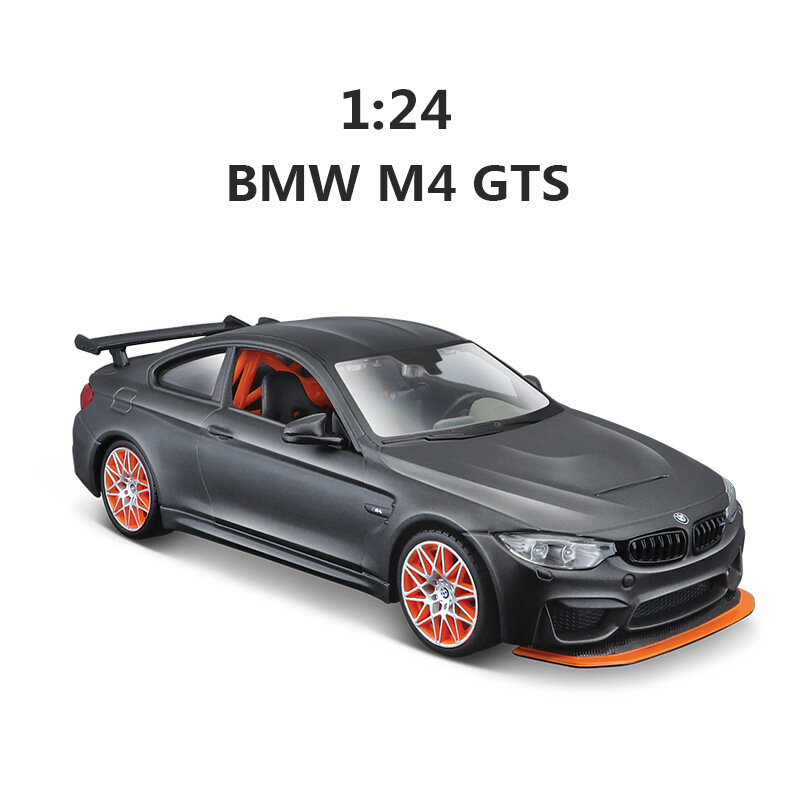 Модель автомобиля Meichi "BMW M4 GTS", имитационная, легкосплавная, темно-серая