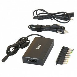 Адаптер AC Buro BUM-0031T65 ручной 65W 12V-24V 11-connectors 1xUSB от бытовой электросети/от прику