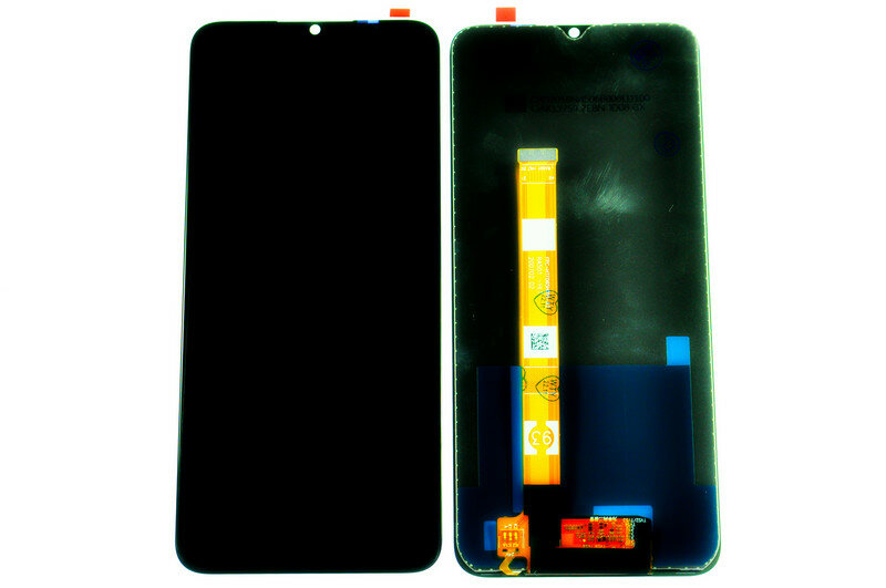 Дисплей (LCD) для Realme C11/C12/C15/Oppo A15/A15S/A16/RMX2185/RMX2180/RMX2189+Touchscreen black ORIG