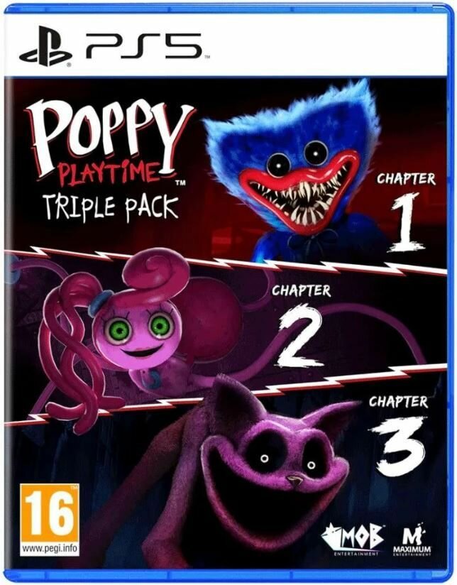Игра Poppy Playtime Triple Pack для Playstation 5. Уцененный товар