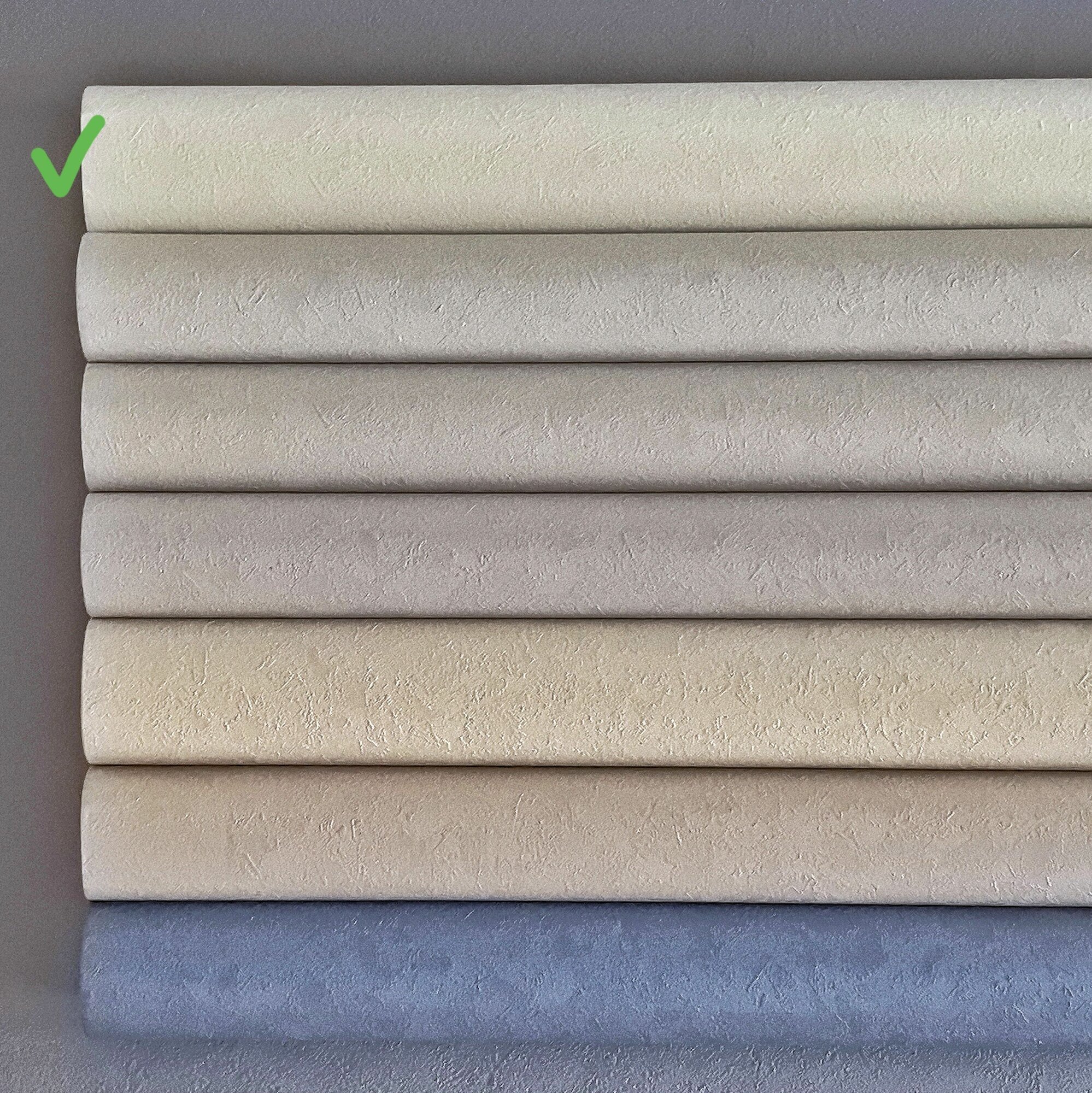 Обои флизелиновые 1.06, плотные, однотонные под штукатурку с эффектом окрашенных стен