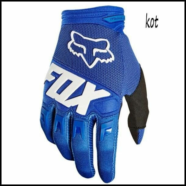 F0X мотокросс мотоцикл внедорожные перчатки на весь палец