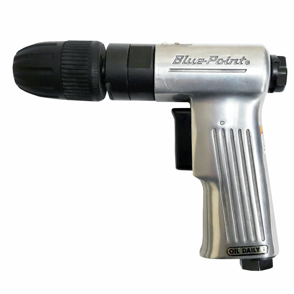 Дрель пневматическая, самозажимной патрон 3/8", 1500 об/мин AT801