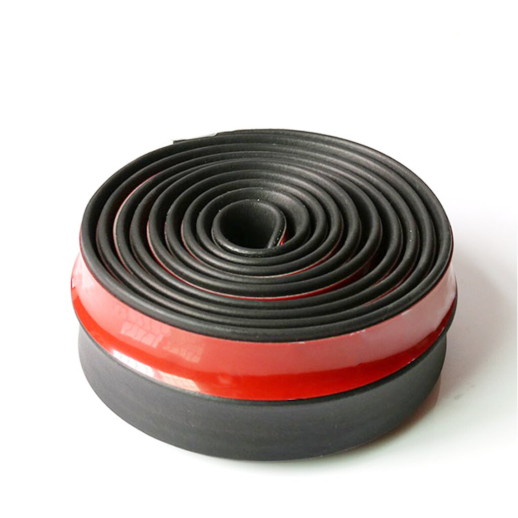 Передний бампер автомобиля для защитной полосы Самоклеящиеся резиновые буферные накладки Защита от царапин Защитная наклейка для авто снаружи