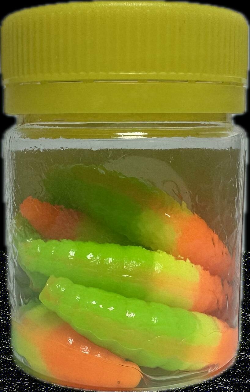 Приманка Cool Place Maggot 4см, цвет FT, с ароматом сыра, 10 штук